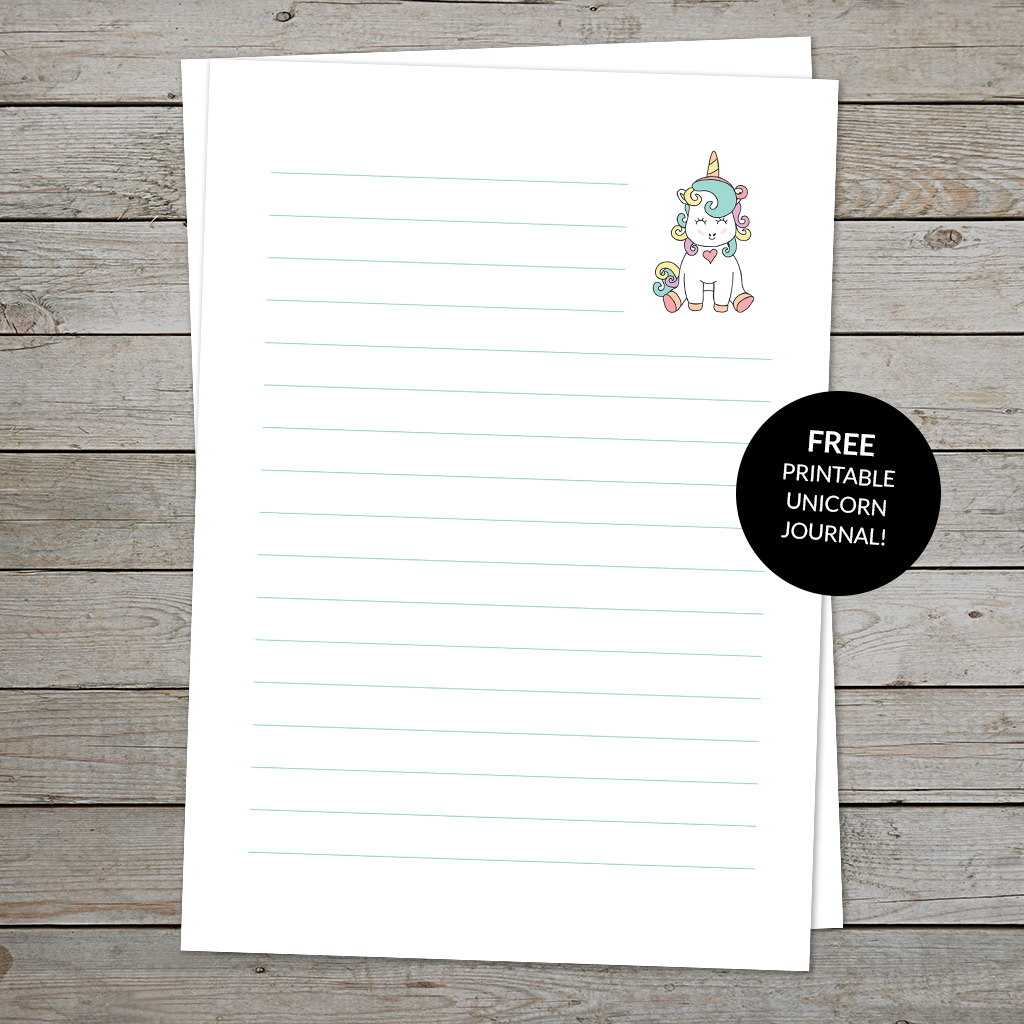 Free Printable Unicorn Journal Encourage Kids To Journal Space Quiet Free Printable Unicorn Journal Encourage Kids To Journal Space Quiet