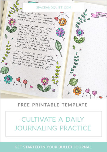 Daily Journaling Practice In Your Bullet Journal : How To Get Started