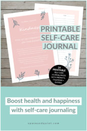 Printable Self-Care Journal to Boost Health and Happiness