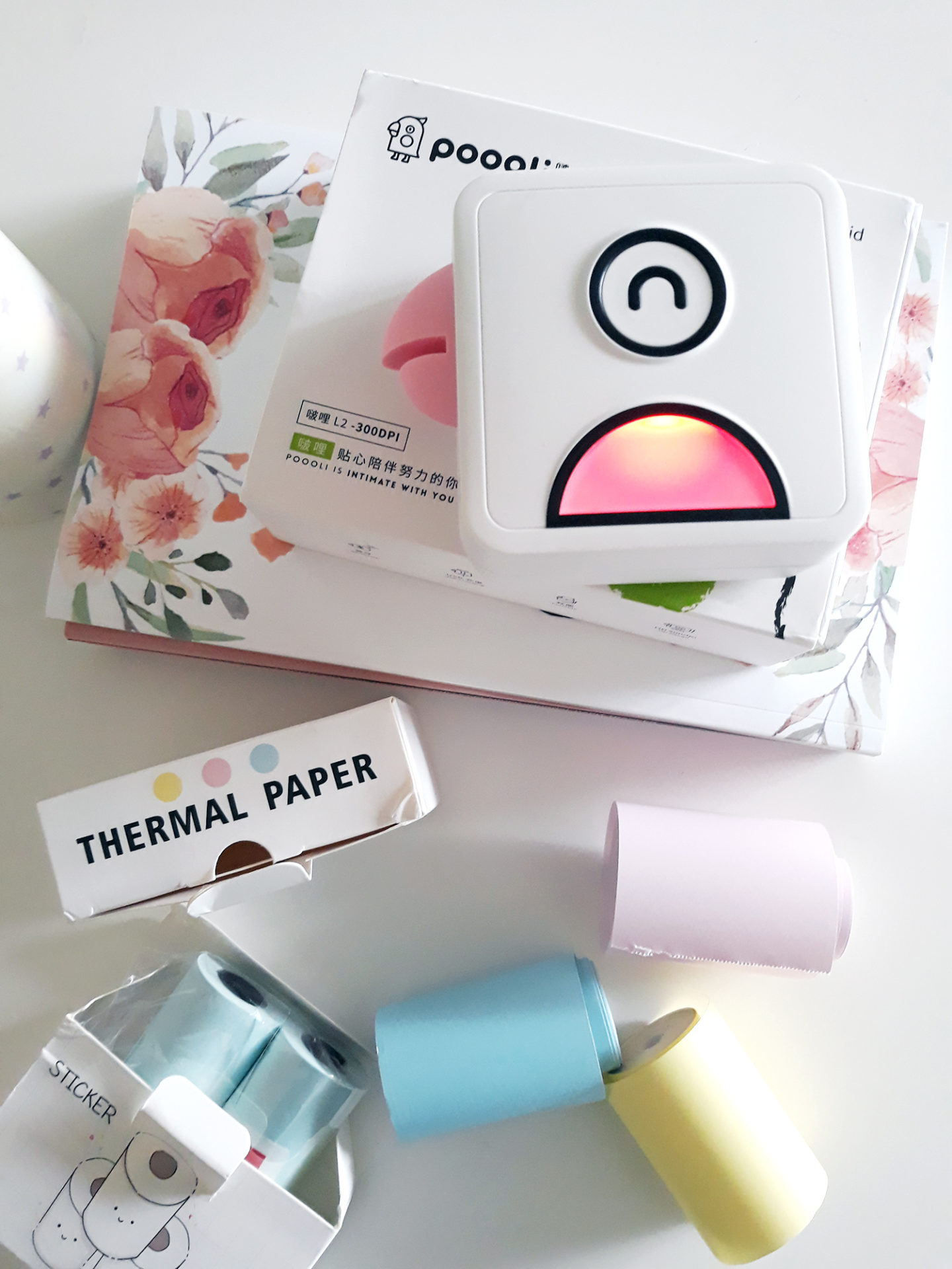 Bullet Journal Monthly Reflection with a PoooliPrint Inkless Pocket Printer