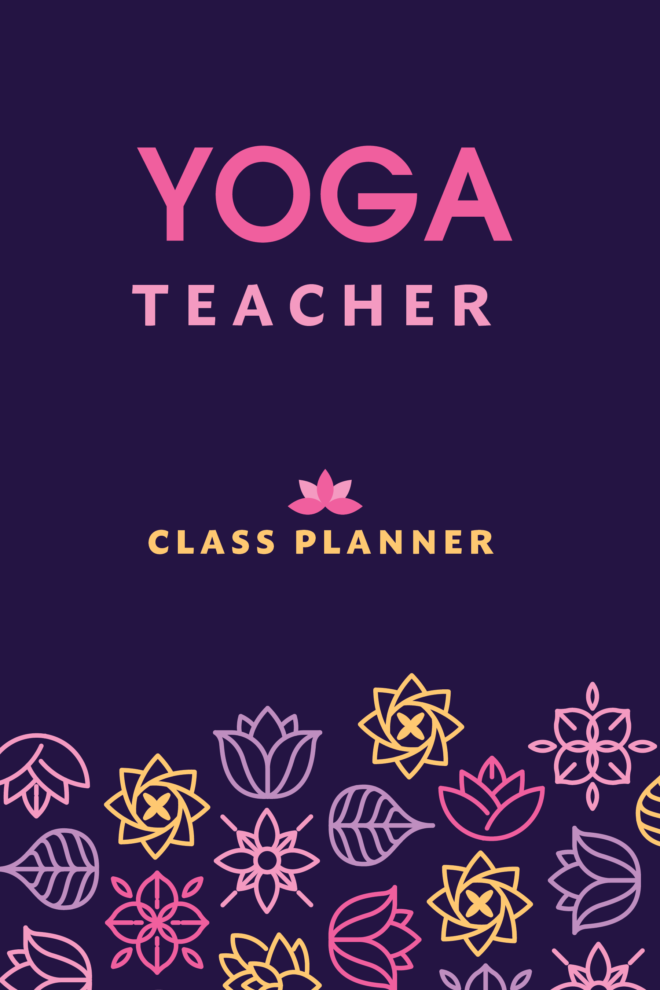 Yoga Journals for Teachers - Yoga Class Planner - Space And Quiet