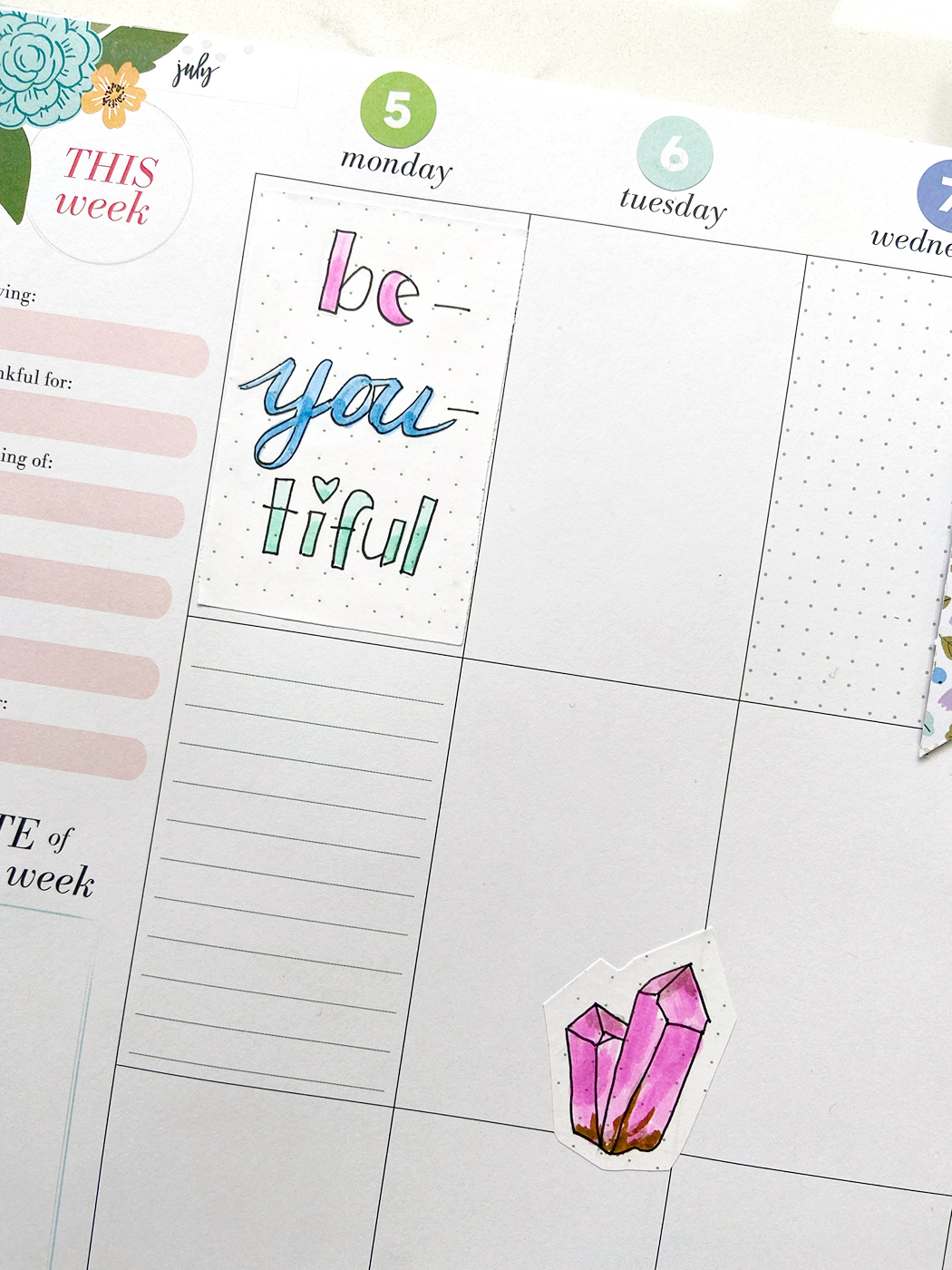 Printable Daily Journaling Prompts: Space And Quiet