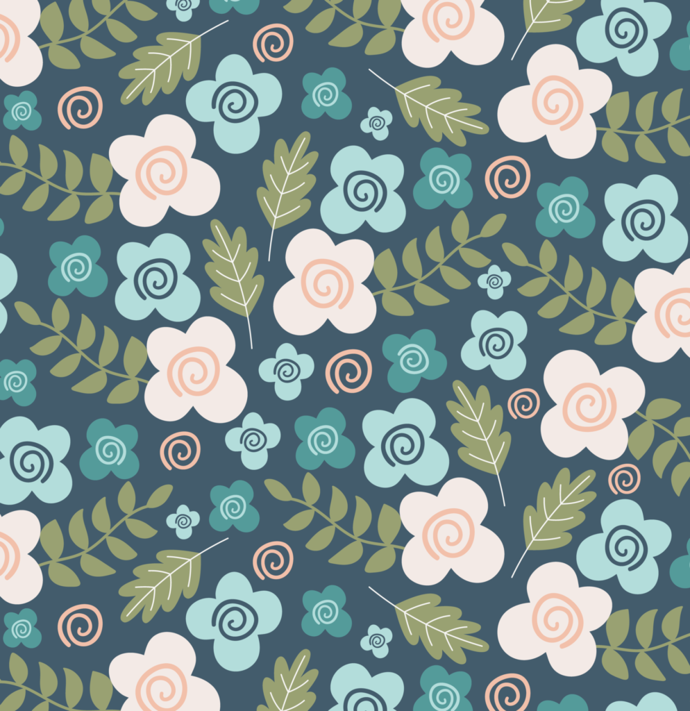 Surface Pattern Design Portfolio - Space and Quiet