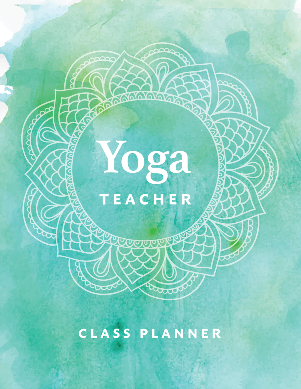 Yoga Journals for Teachers - Yoga Class Planner - Space And Quiet