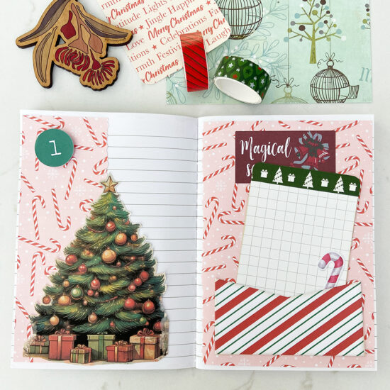 December Daily Junk Journal - Space And Quiet Journaling