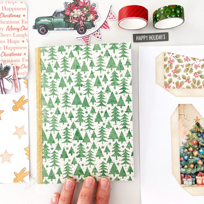December Daily Junk Journal - Space And Quiet Journaling