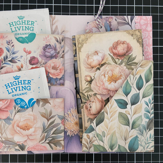 Peony Flower Junk Journal Printables - Space and Quiet Journaling