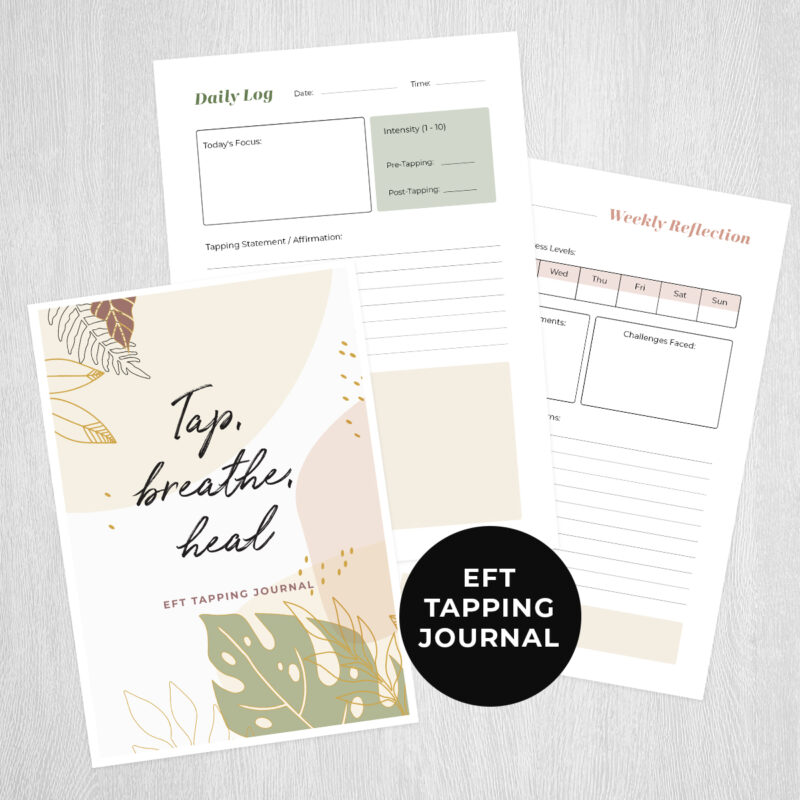 April Monthly Cover & Journal Prompts - Space & Quiet Journaling