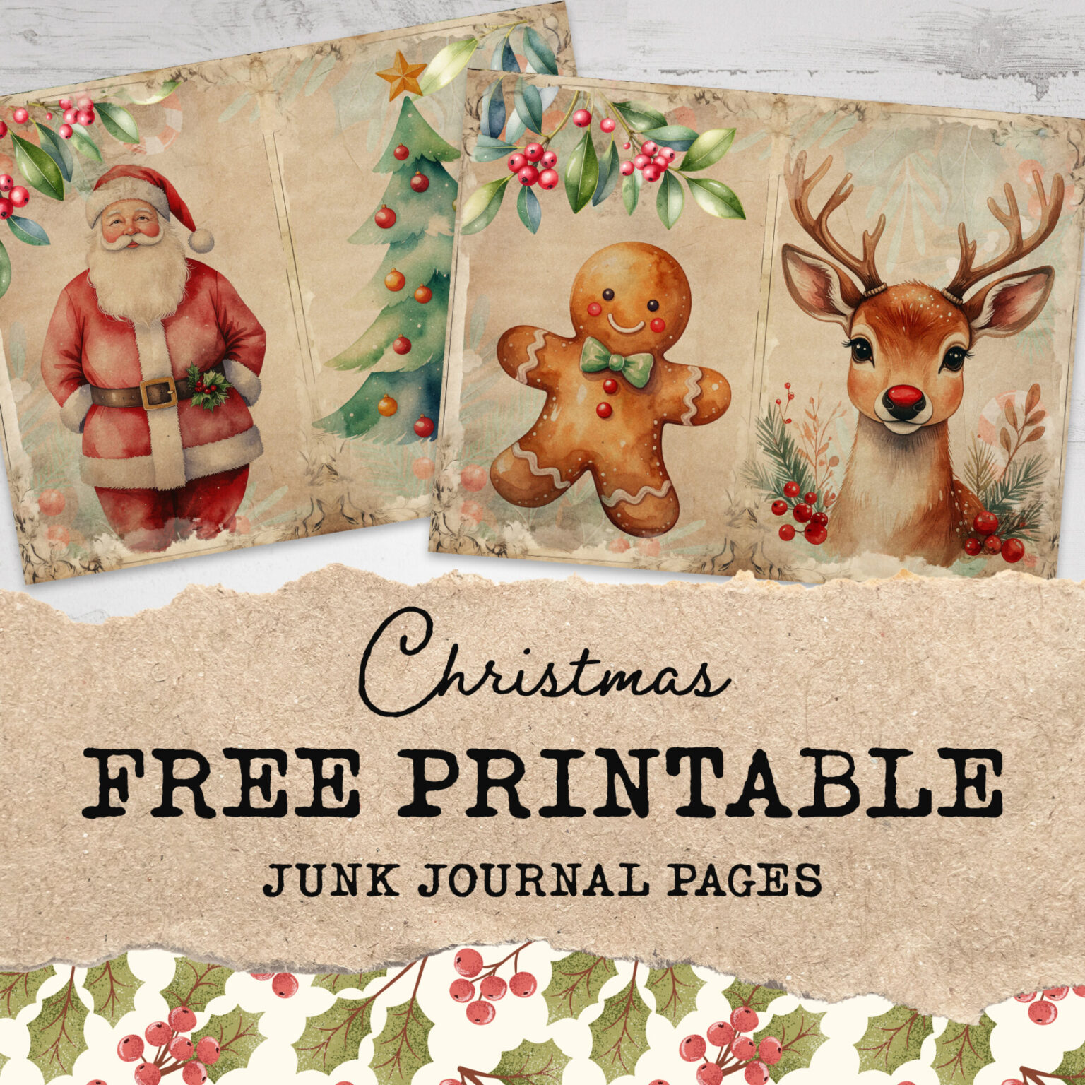 Creative Christmas Journaling Ideas - Space & Quiet Journaling